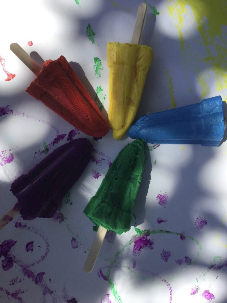 Paint Popsicles! | Take it From Mummy