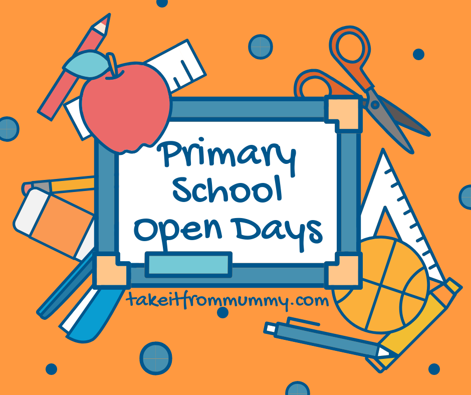 Warwickshire Primary Schools Open Days 2018 | Take it From Mummy